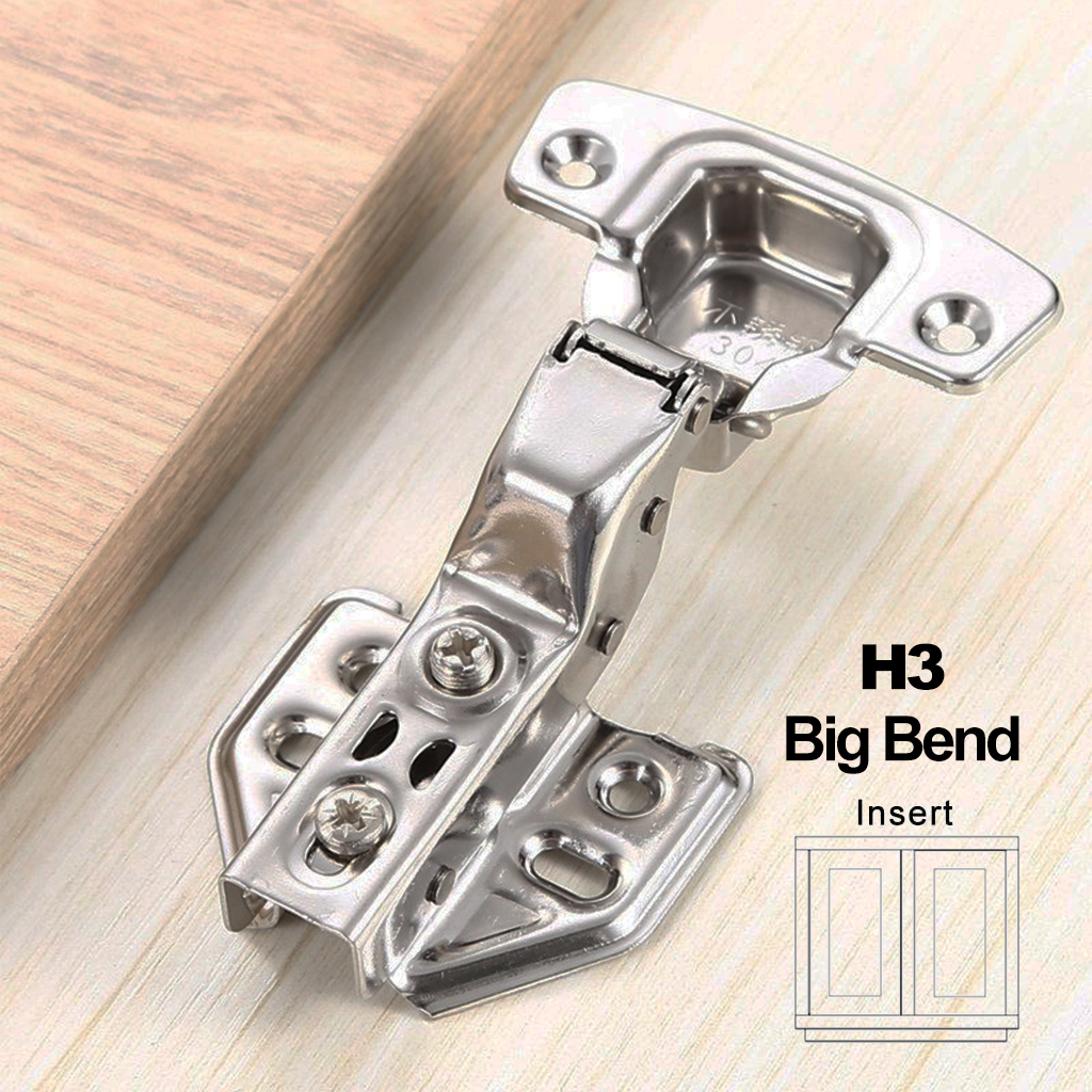 O'uncoo Soft Close Hydraulic Heavy Duty Regular Cabinet Concealed ...