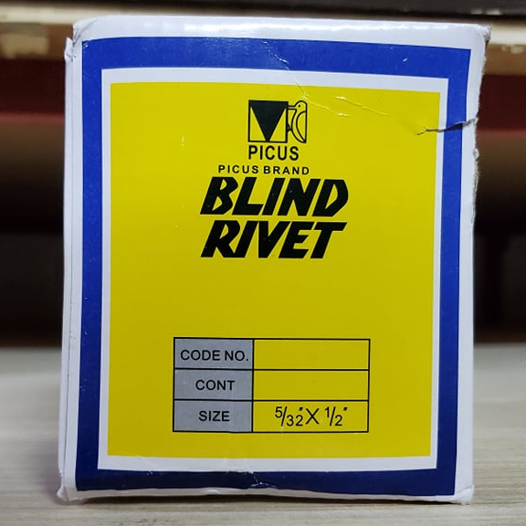 Blind Rivet 5/32 x 1/2 (per box) | Lazada PH