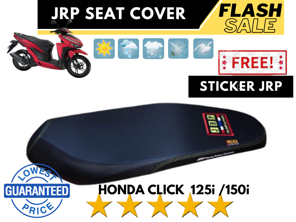 MAKAPAL HONDA CLICK 125i / 150i JRP SEAT COVER ORIGINAL DRY CARBON SEAT ...