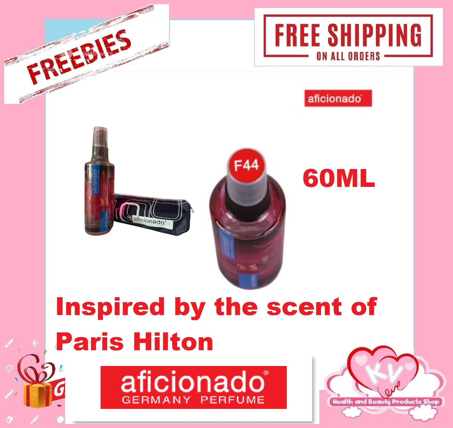 Aficionado F44 60ml Eau De Parfum for Women (Perfume) | Lazada PH