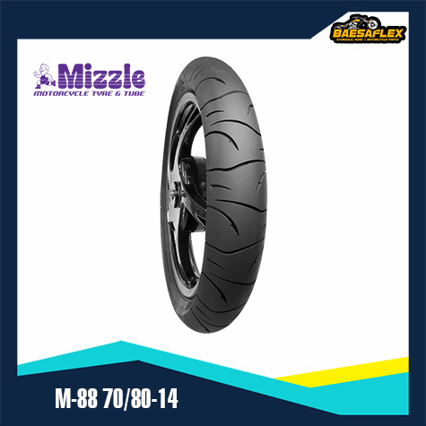 Mizzle Motorcycle Tire 70/80-14 M89 (Tubeless) | Lazada PH