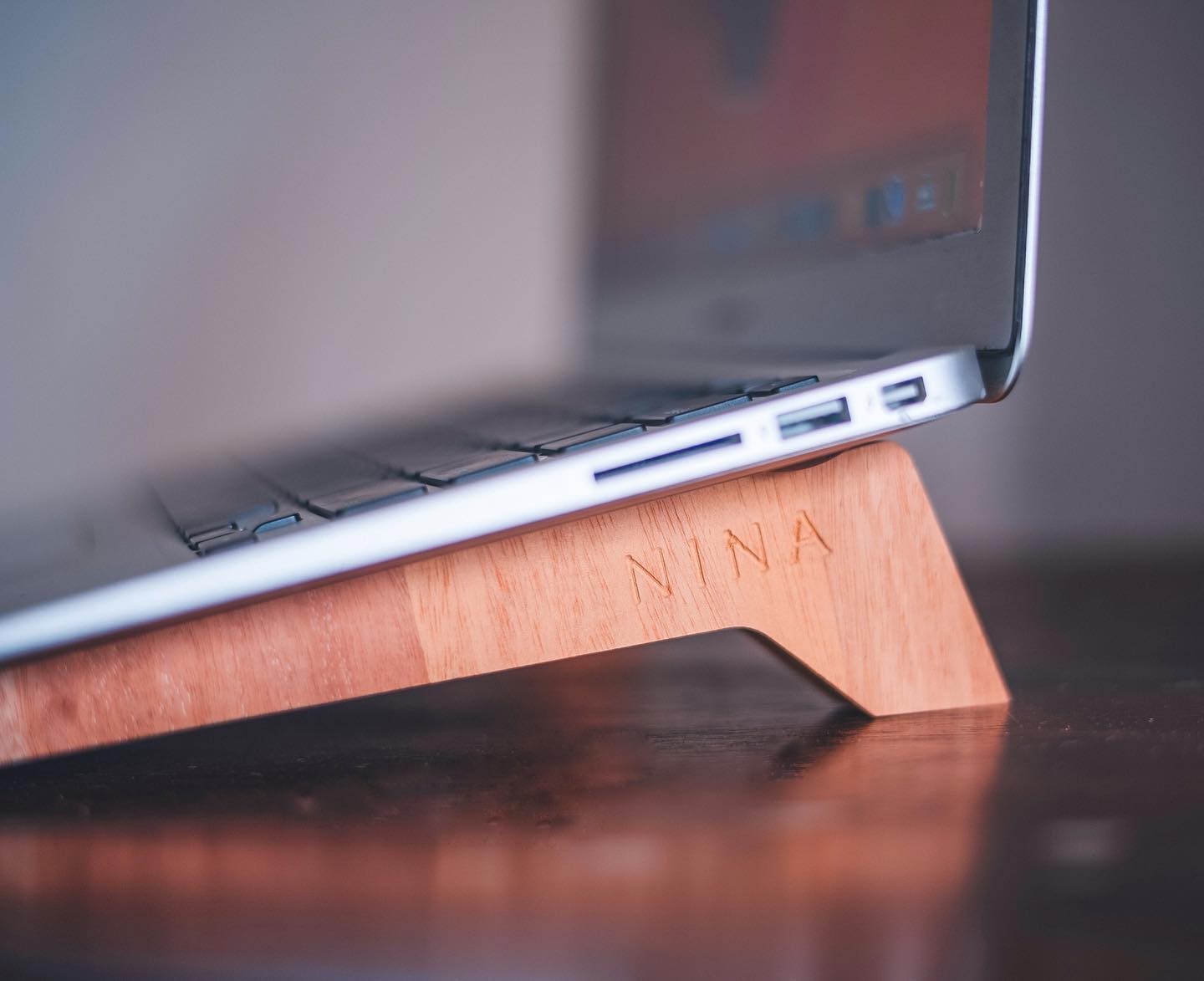 Personalized Wooden Laptop Riser | Something From Nothing | Lazada PH