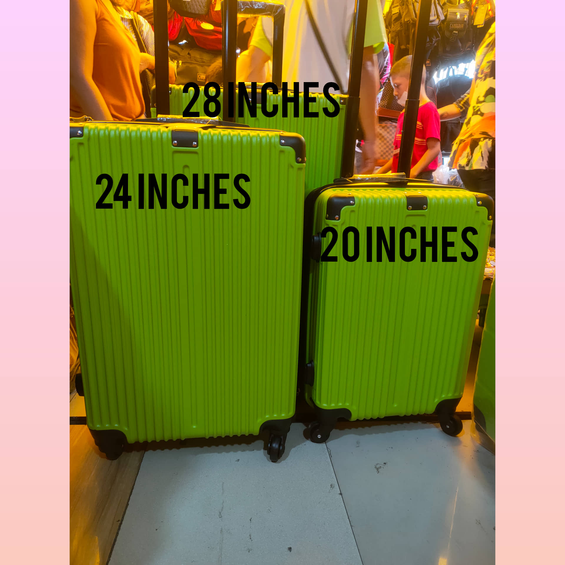 Travelling Green Luggage Large Size Luggage For Travel 4 Wheels Maleta Travelling Green Luggage Large Size Luggage For Travel 4 Wheels Maleta