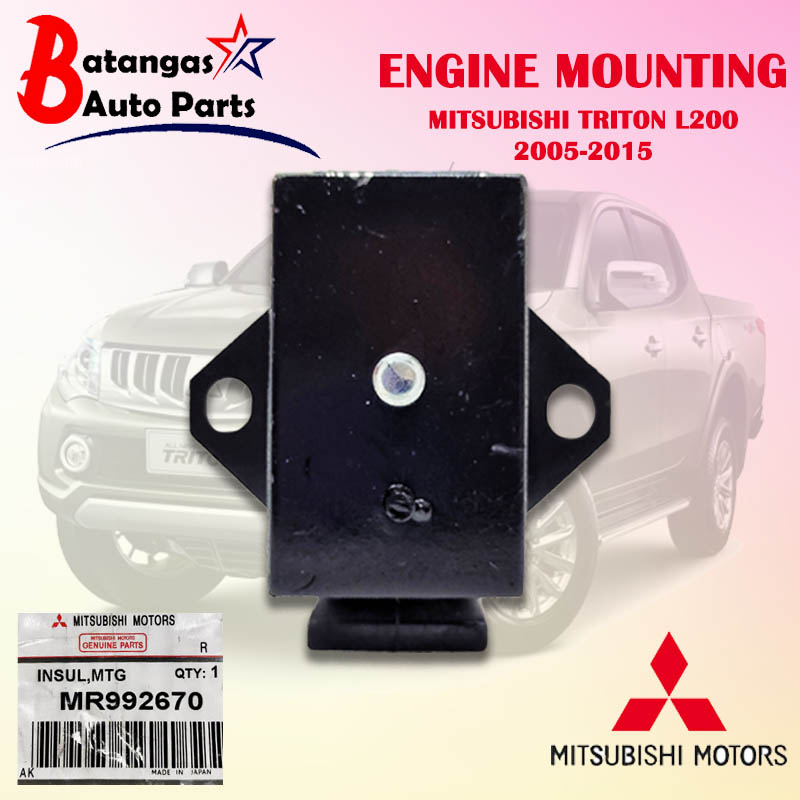 OEM ENGINE MOUNTING FOR MITSUBISHI TRITON L200 2005-2015 (MR992670 ...