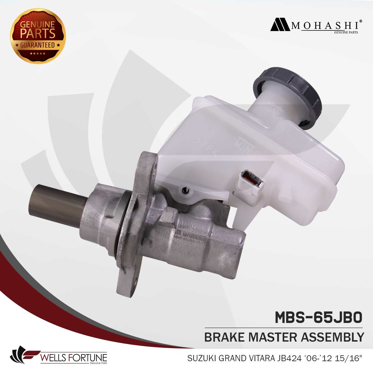 SUZUKI GRAND VITARA JB424 2006 - 2012 15/16" BRAKE MASTER ASSEMBLY MOHASHI 51100-65JB0 | Lazada PH