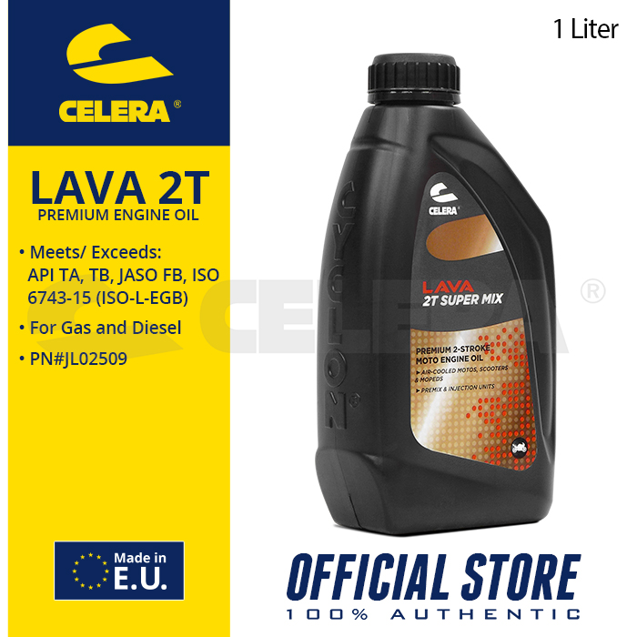 CELERA Lava 2T Super Mix Premium Engine Oil 1L PN#JL02509 (Clearance ...