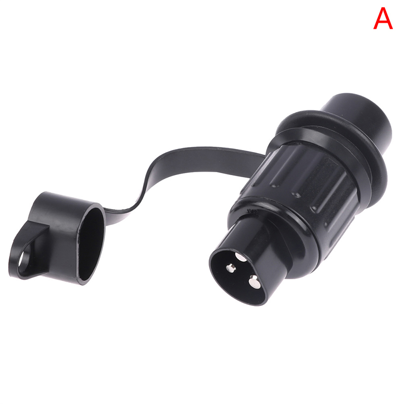 Plug Power Lang Und Schwarz