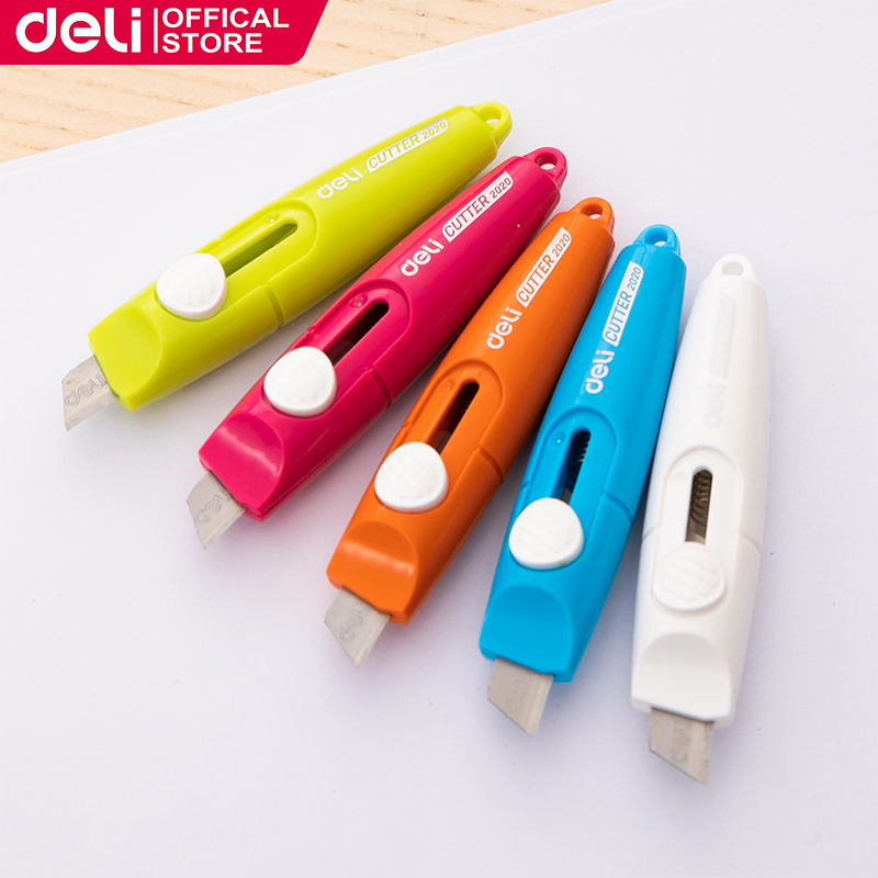Deli Cutter Small Cutter Mini Blade Assorted Color 2020 | Lazada PH