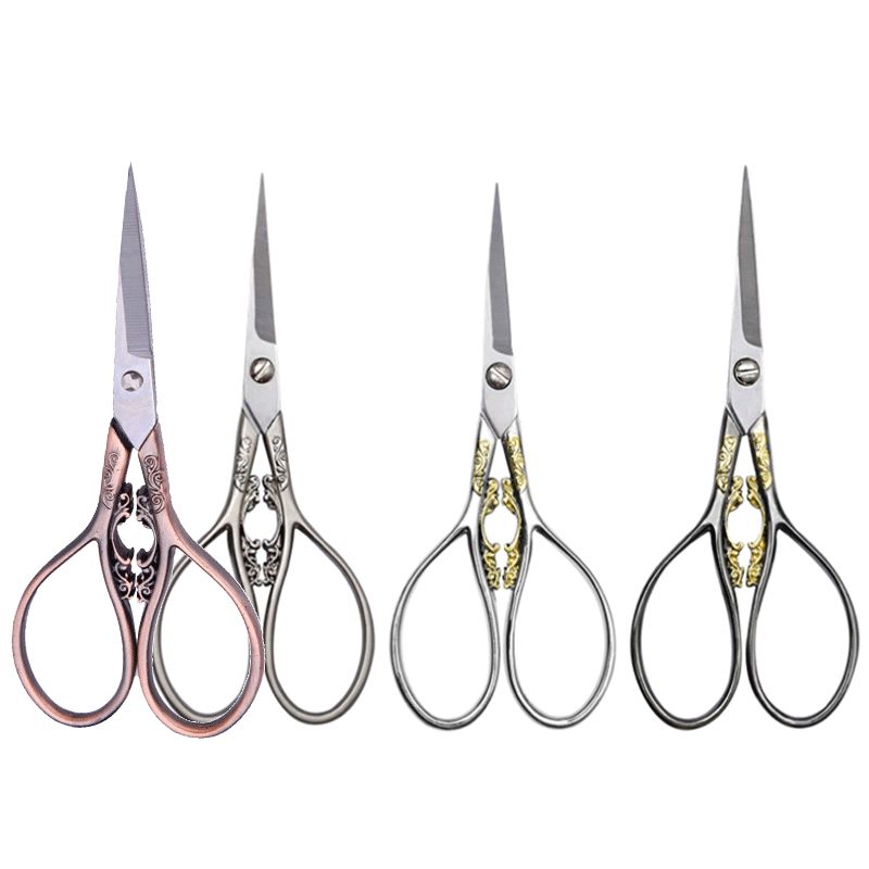 European antique window cutting scissors polishing paper cutting ...