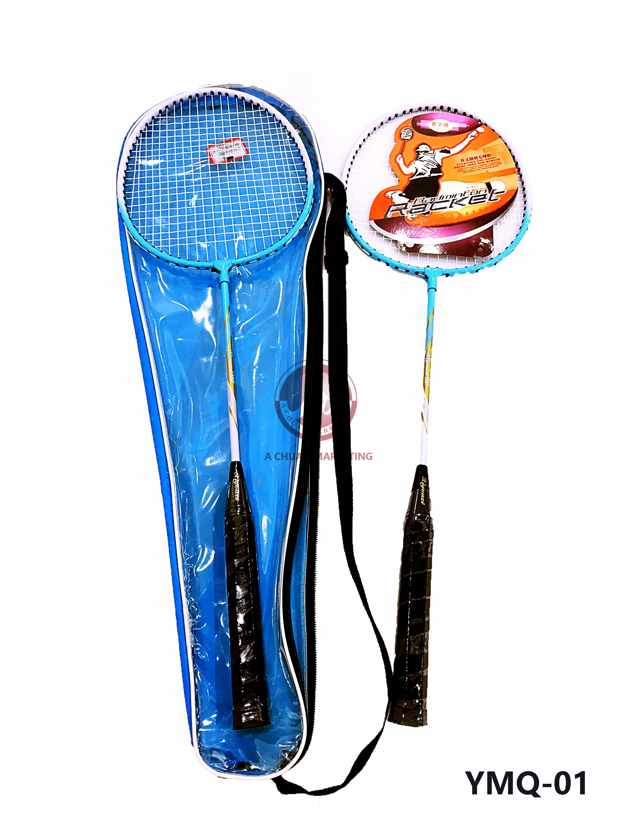 Badminton Racket Set Couple Alloy Split Racket for Student Beginner ...