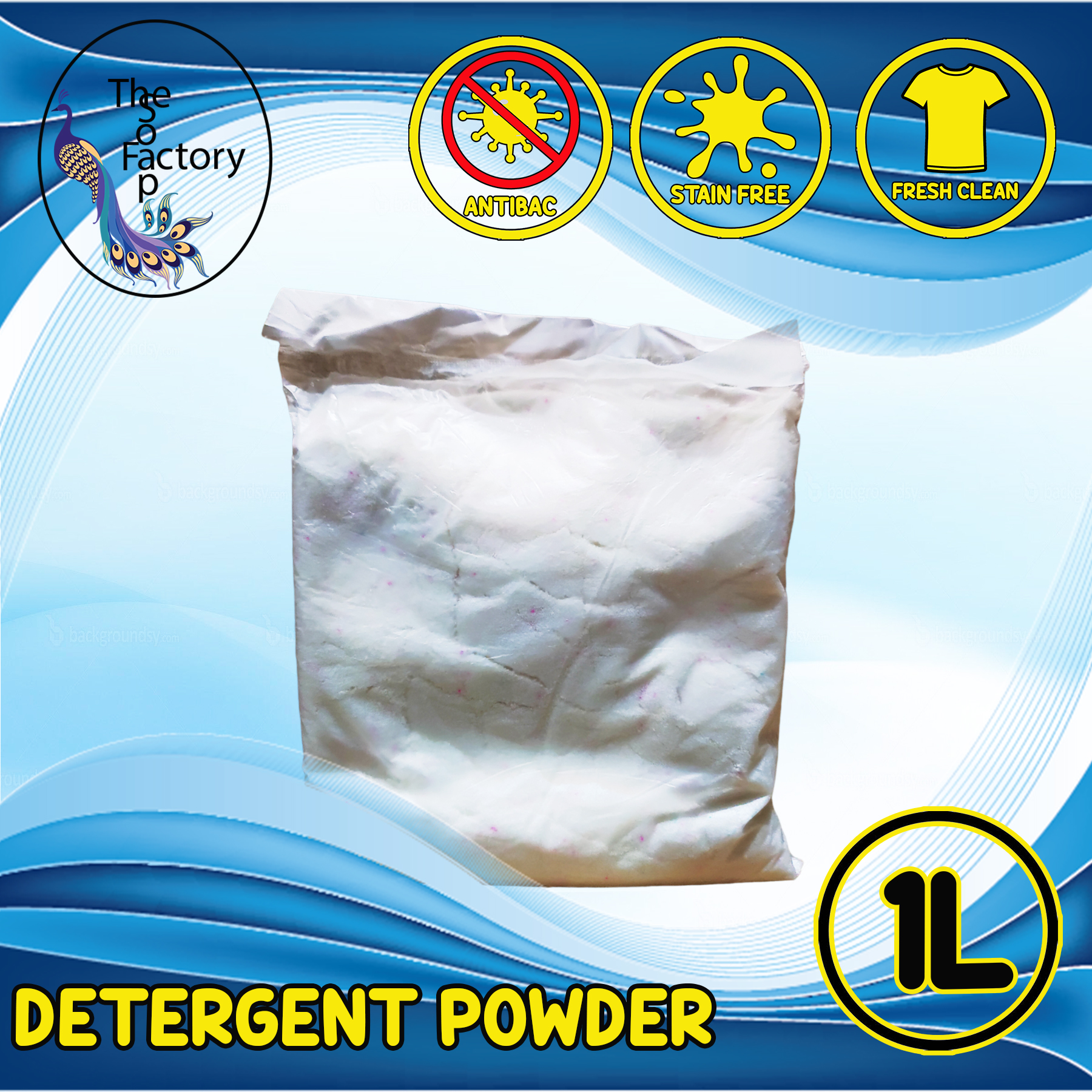Detergent Powder ~ 1 Kilo (Original Repacked from Excess/Return to ...