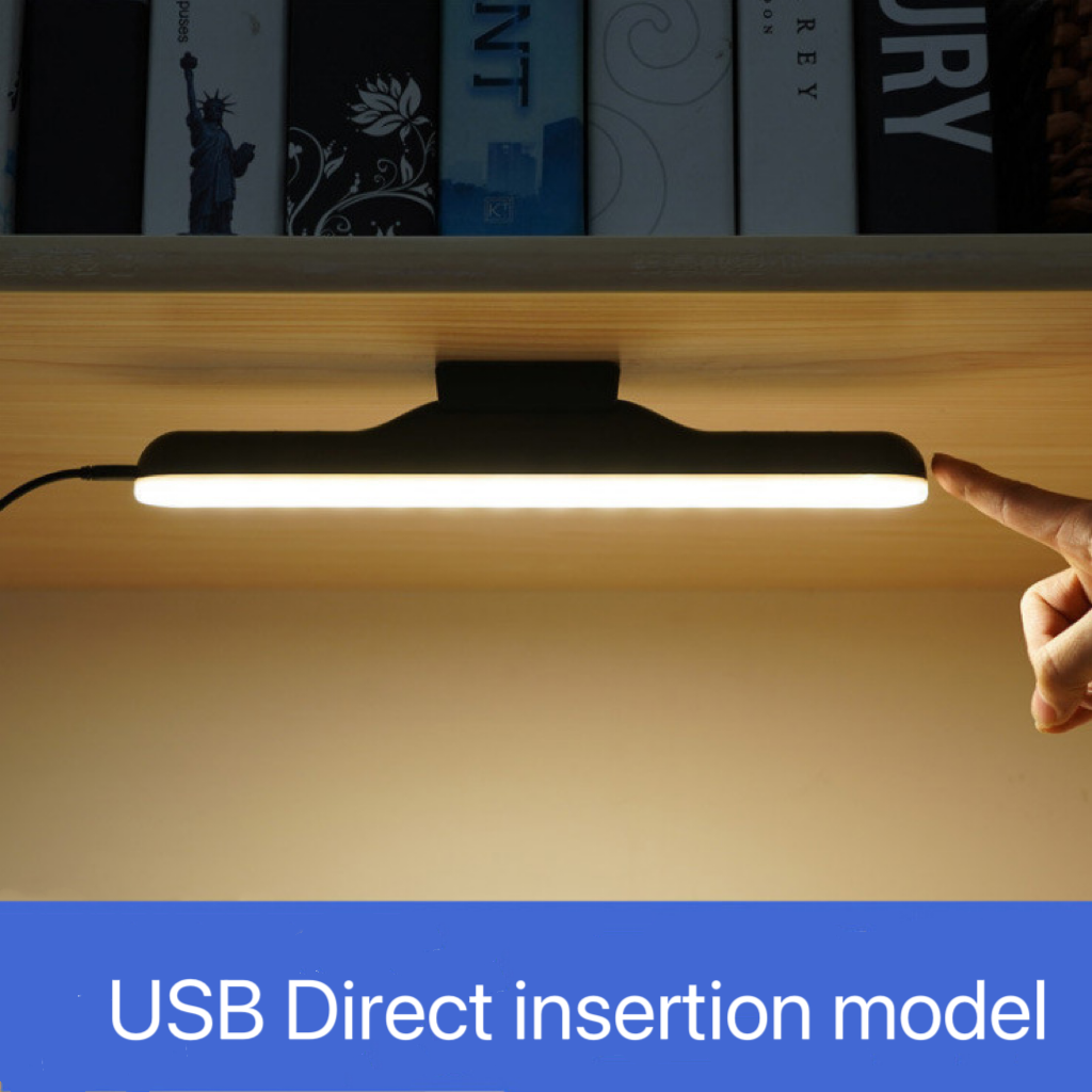 Hanging Desk Lamp Magnetic LED Light Table Lamp USB powered Stepless ...
