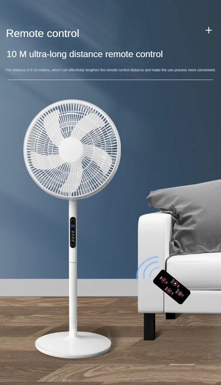 Electric Fan Remote Control Stand Fan Smart Touch Intelligent Fan Super ...