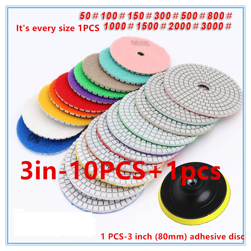 Concrete Marble Granite Polishing Backing Pad Diamond Sanding Grinding ...