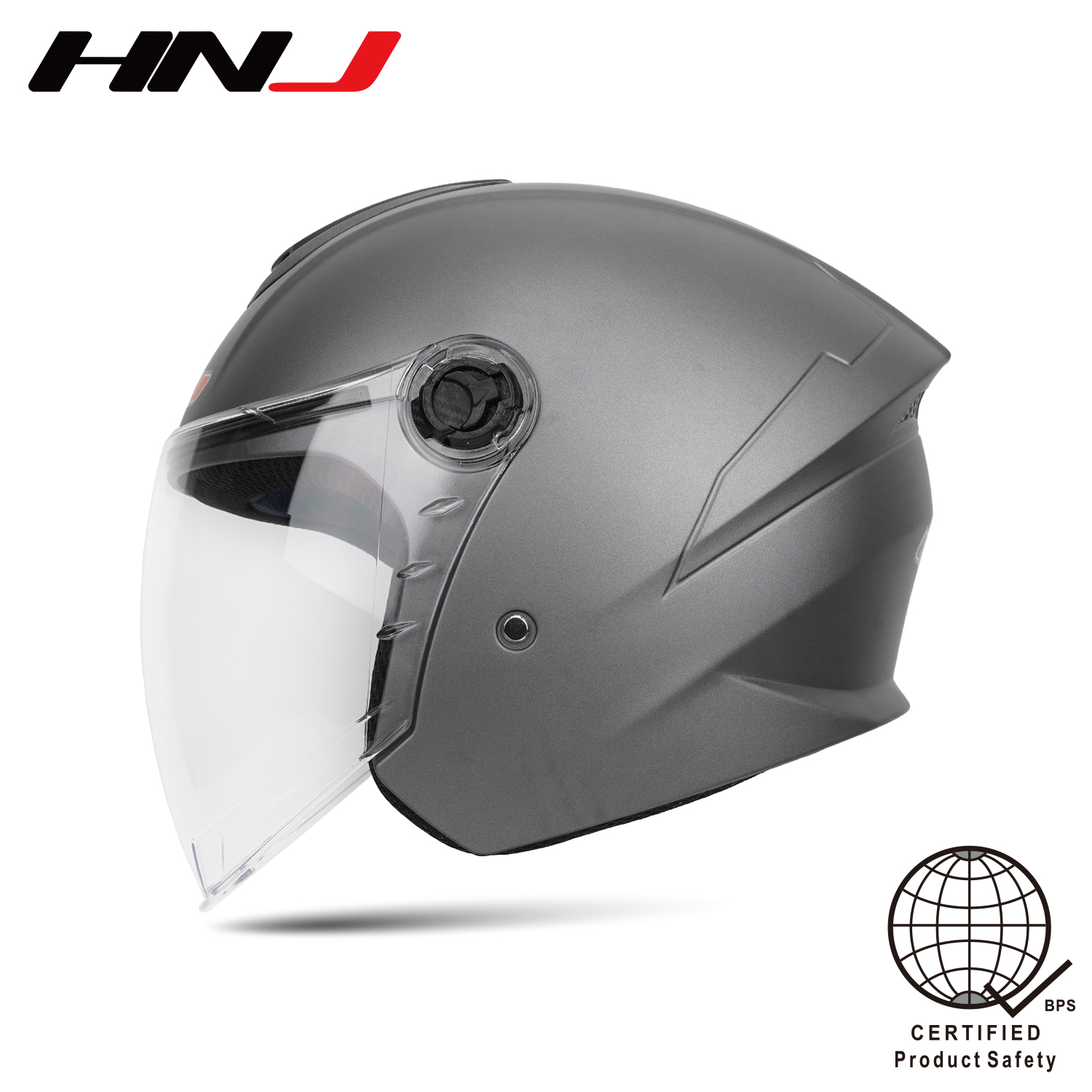 HNJ A4-005-A half face helmet for motorcycle classic helmet | Lazada PH