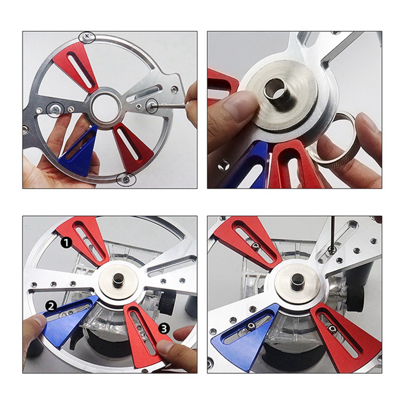 Universal Chamfering Milling Base Woodworking Trimming Machine Milling ...