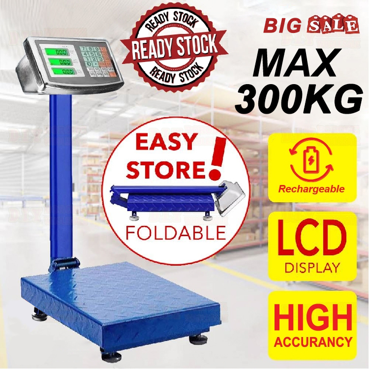 【Ready stock + fast delivery】150Kg/300Kg High Accuracy Industrial ...