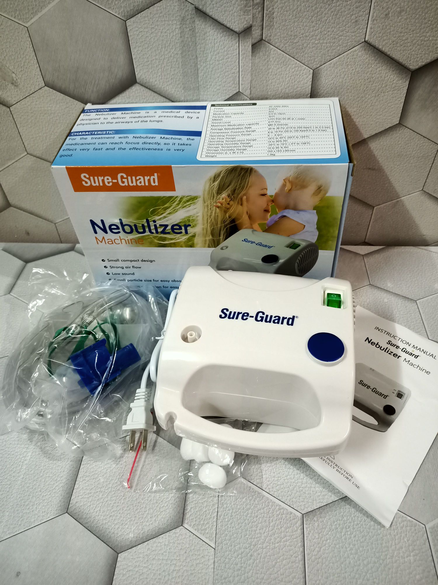 Sure-Guard Portable Nebulizer Machine | Lazada PH