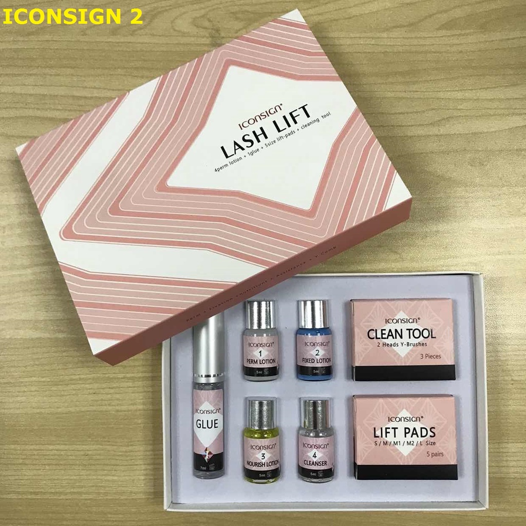 Iconsign Eyelash Perming Kit Eyelash Curler Set Lashes Lifting Curling ...