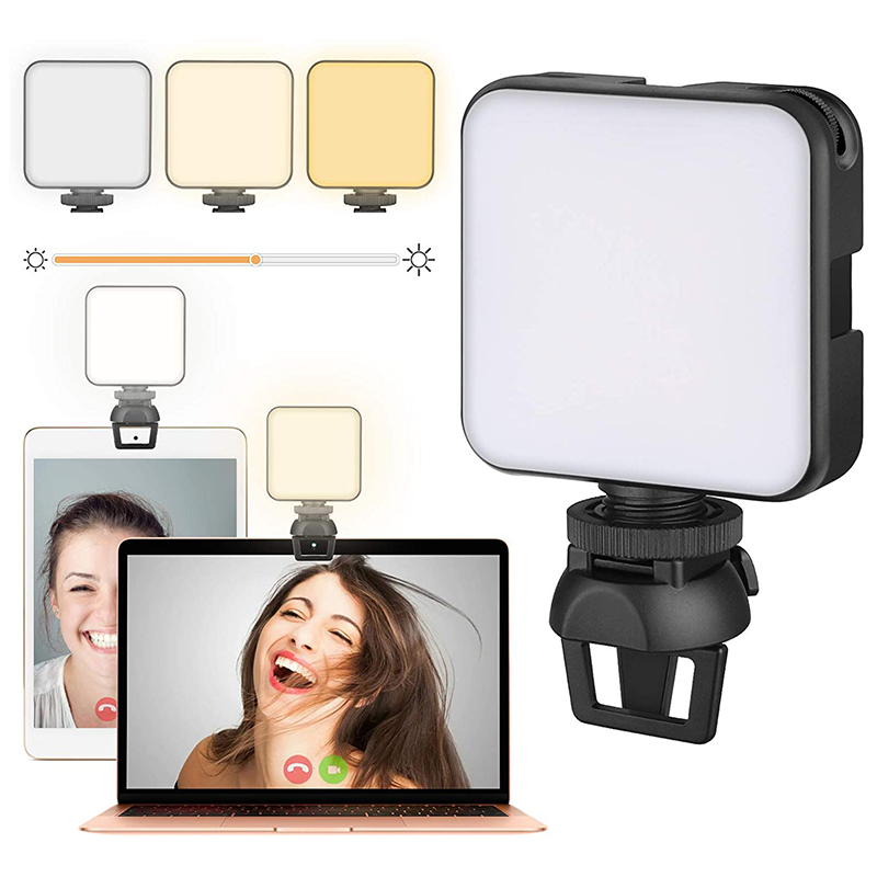 Video Conference Lighting Kit, Laptop Webcam Lighting with Clip, LED ...