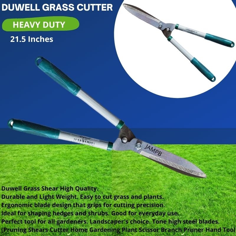Proman Duwell Grass Shear Scissor Cutter 21.5 Inches Heavy Duty 1 PC ...