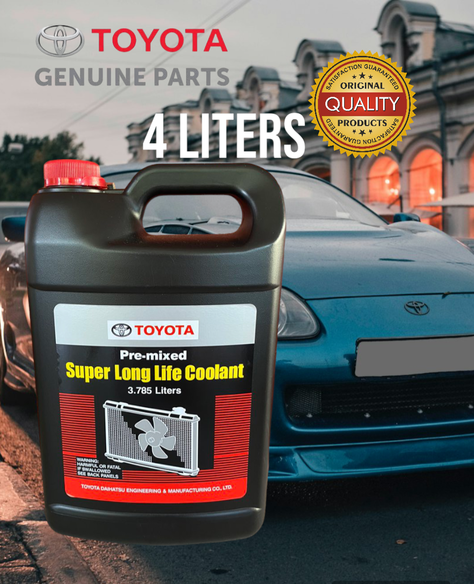 Toyota Genuine Super Long Life Coolant (2L) Engine coolant Engine oil ...