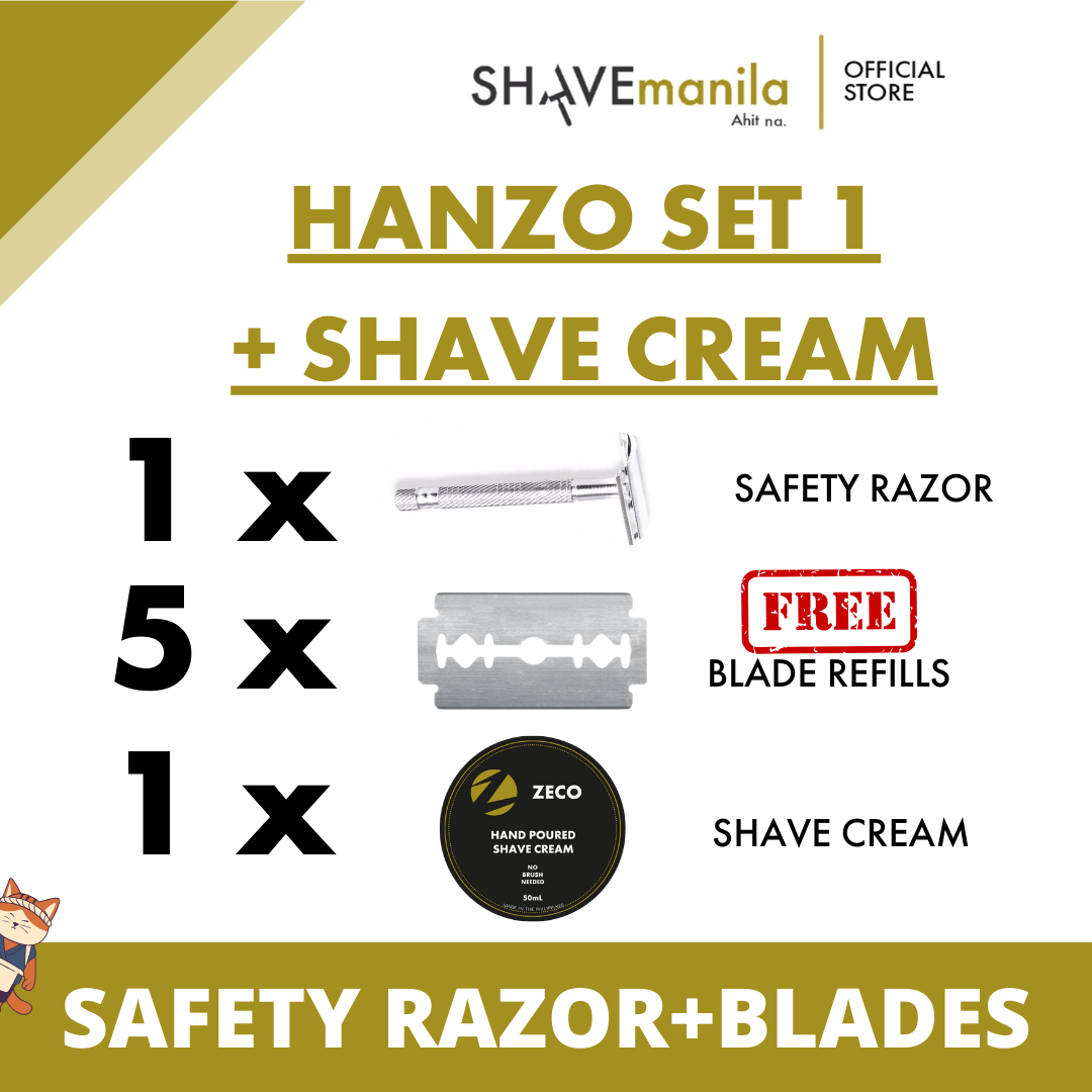Hanzo Razor Set (Safety Razor SETS AVAILABLE) (PROMO) | Lazada PH