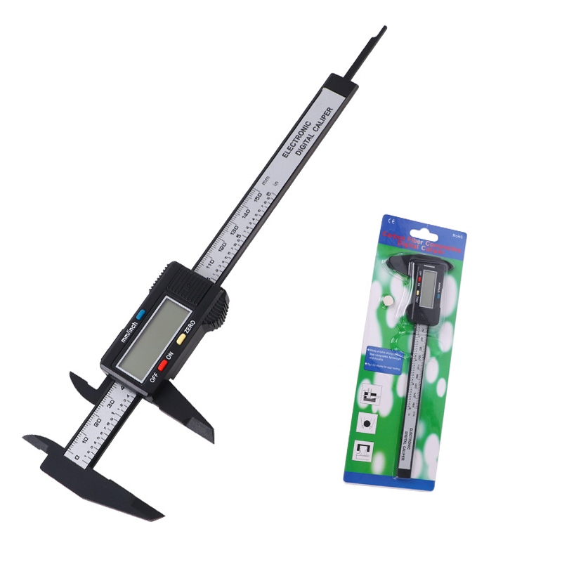 6inch 150mm Electronic Digital Caliper Ruler Carbon Fiber Composite ...