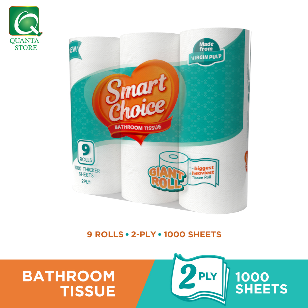 SMART CHOICE BTR 2PLY 500 PULLS 1000SHEETS 9s | Lazada PH