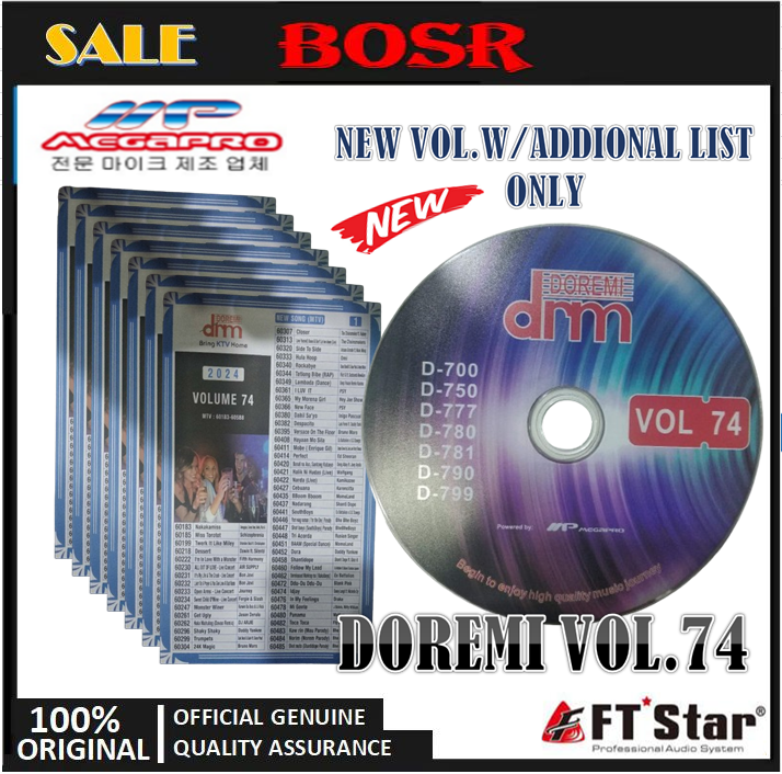 DOREMI CD with additional songlist vol.74 | Lazada PH