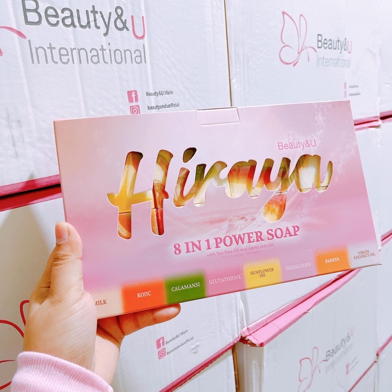 HIRAYA POWER SOAP | 8 BARS | First in the Philippines | Himalayan Salt ...