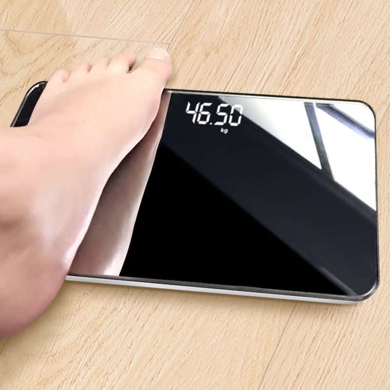 digital weighing scale for human Electronic Tempered Glass Weight Scale for body mirror face LED ...