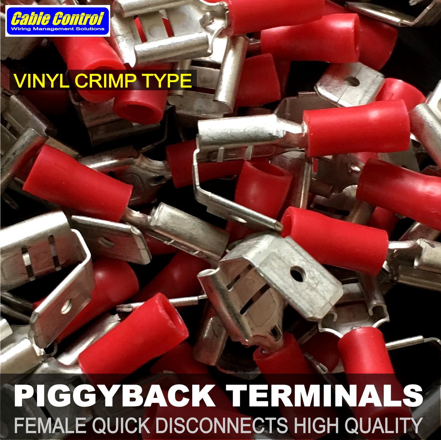 Cable Control Piggyback Terminals , Tap Terminal, piggyback terminal ...