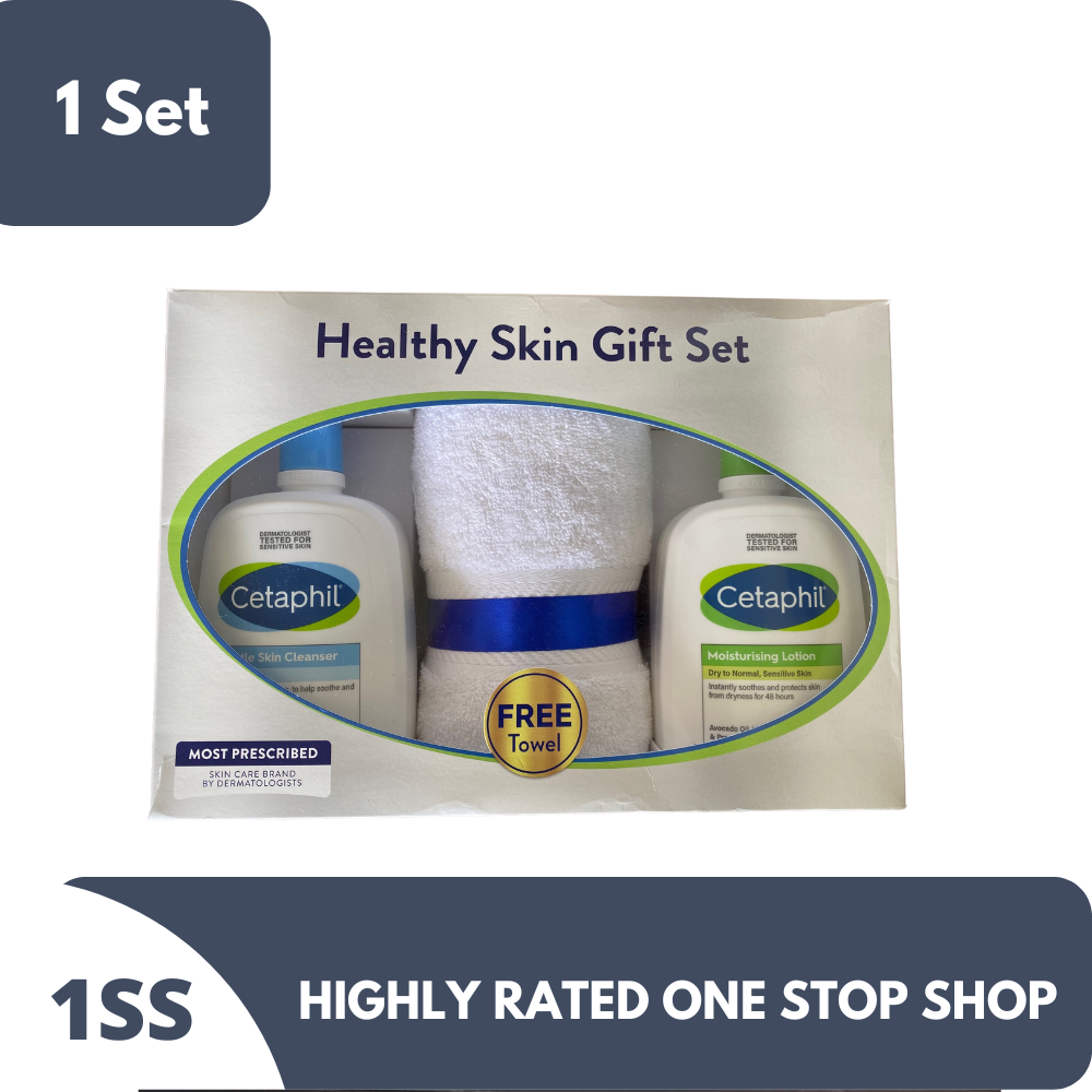 Cetaphil Cleanser and Lotion Set with Towel | Lazada PH