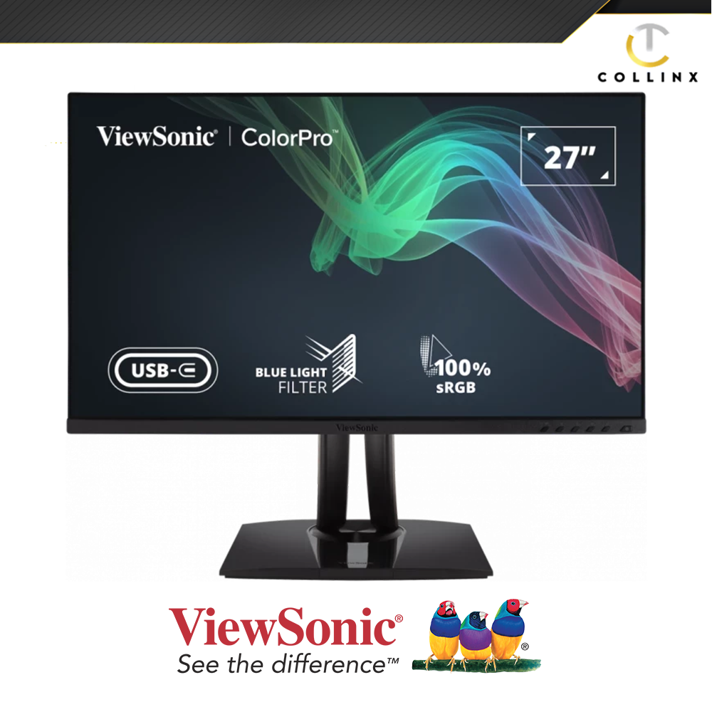 Viewsonic 27 Inches IPS Monitor 60Hz QHD (VP-2756-2K) | 2K QHD Pantone ...