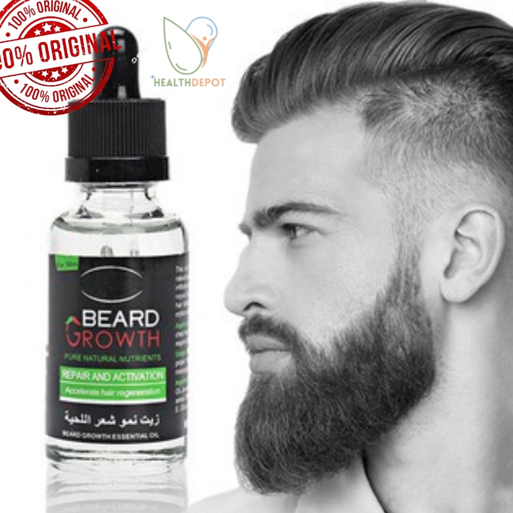 Pampatubo ng Balbas Authentic Beard Growth Beard Grower Hair Growth ...