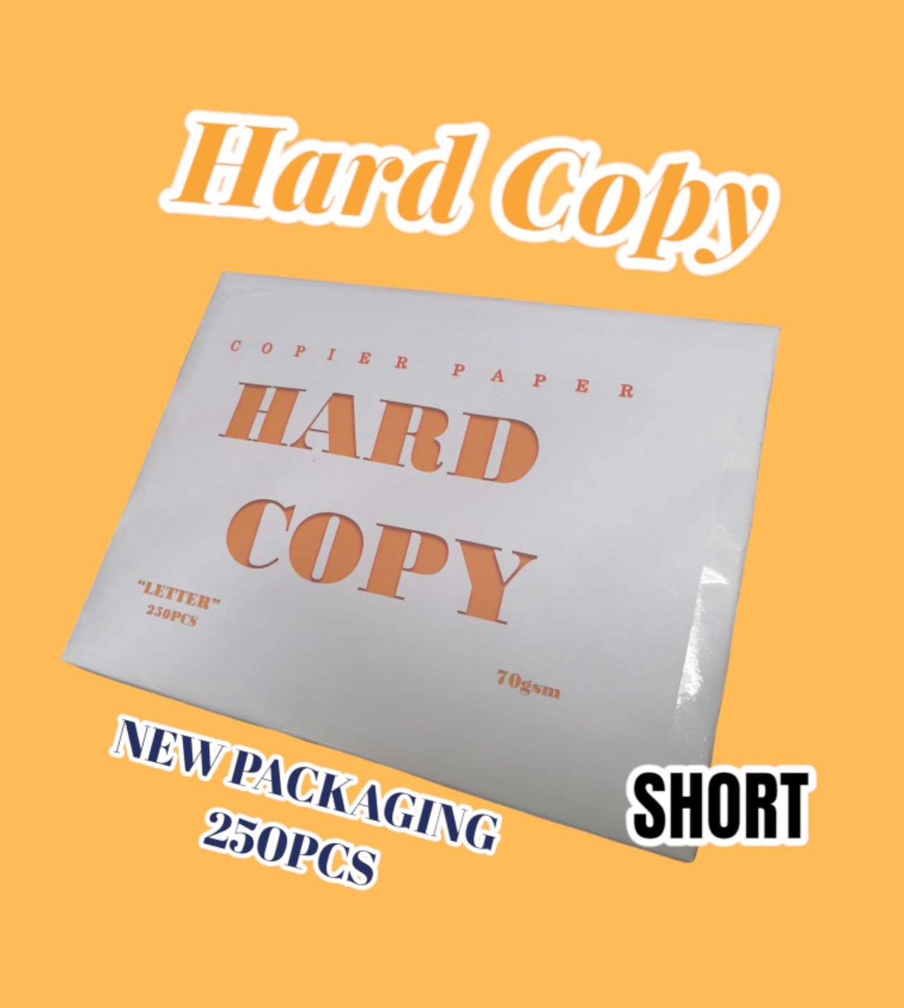 Hard Copy Paper Short Long & A4 Size Bond Paper Per Ream 500 Sheets and ...