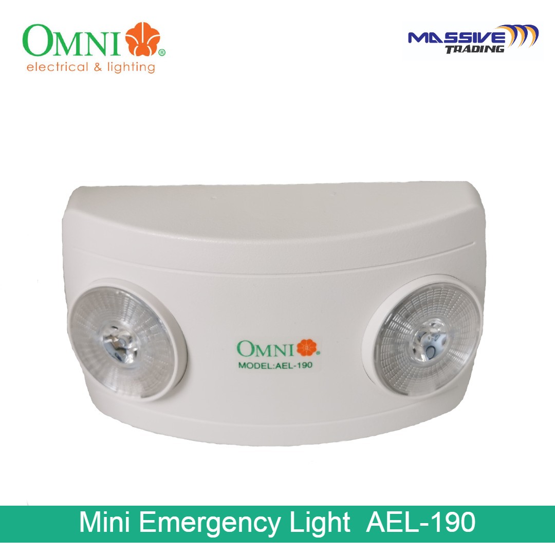Omni LED mini emergency light AEL190 | Lazada PH