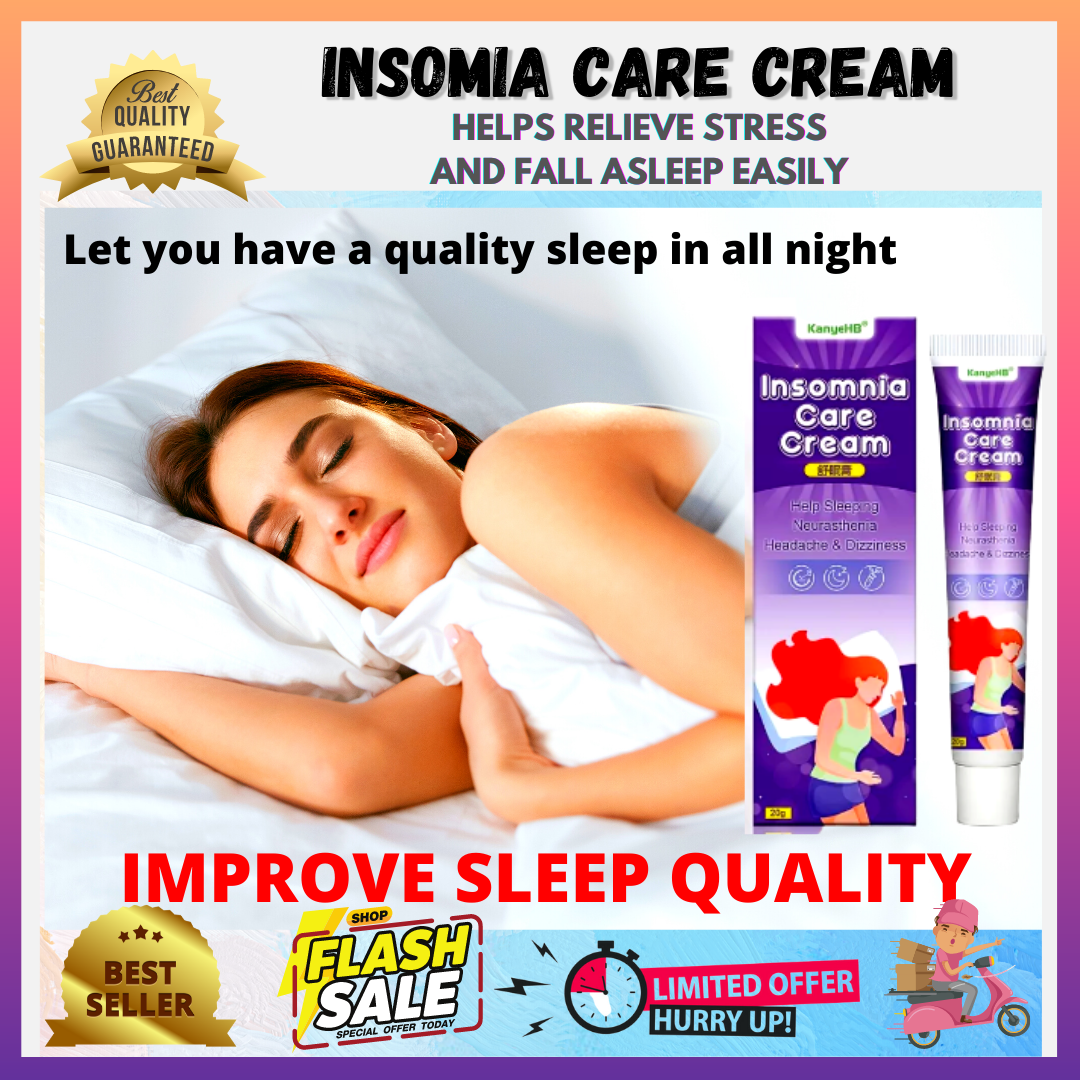 💯 Insomnia Care Cream VERY AUTHENTIC SAFE GUARANTED AND EFFECTIVE ...