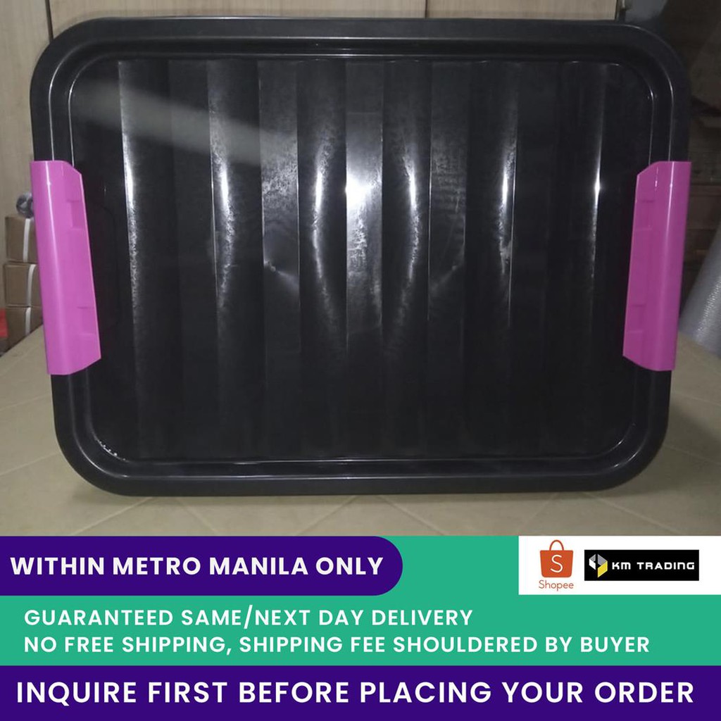 【Ready Stock】 Unibox 100L Storage Box w/ Padlock Hole (Metro Manila ...