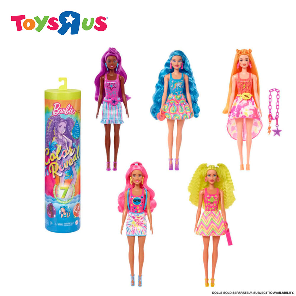 Barbie Color Reveal Neon Tie Dye Series | Lazada PH