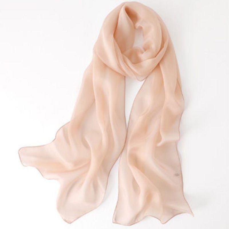 Silk Scarf Long Silk Scarf Silk Small Long All-Matching Summer Thin ...