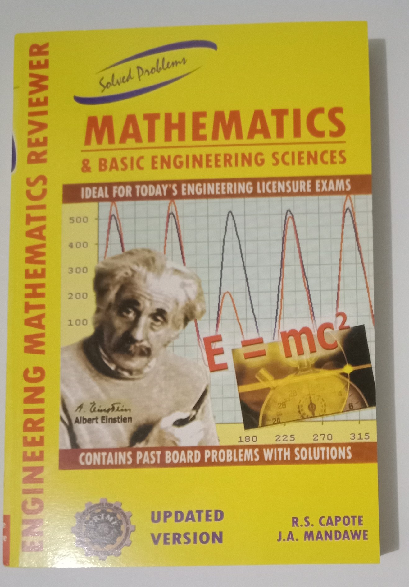 Solved Problems Mathematics & Basic Engineering Sciences by Capote & Mandawe | Lazada PH