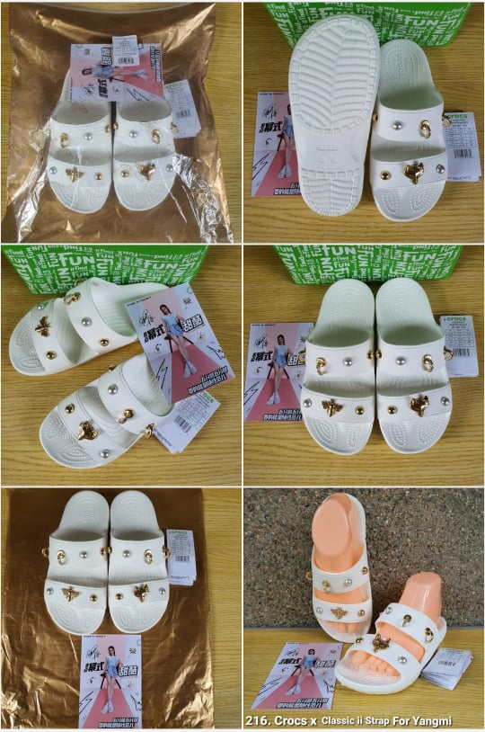 ONHAND Authentic Crocs x Classic II Strap For Yangmi Collaboration | Lazada PH