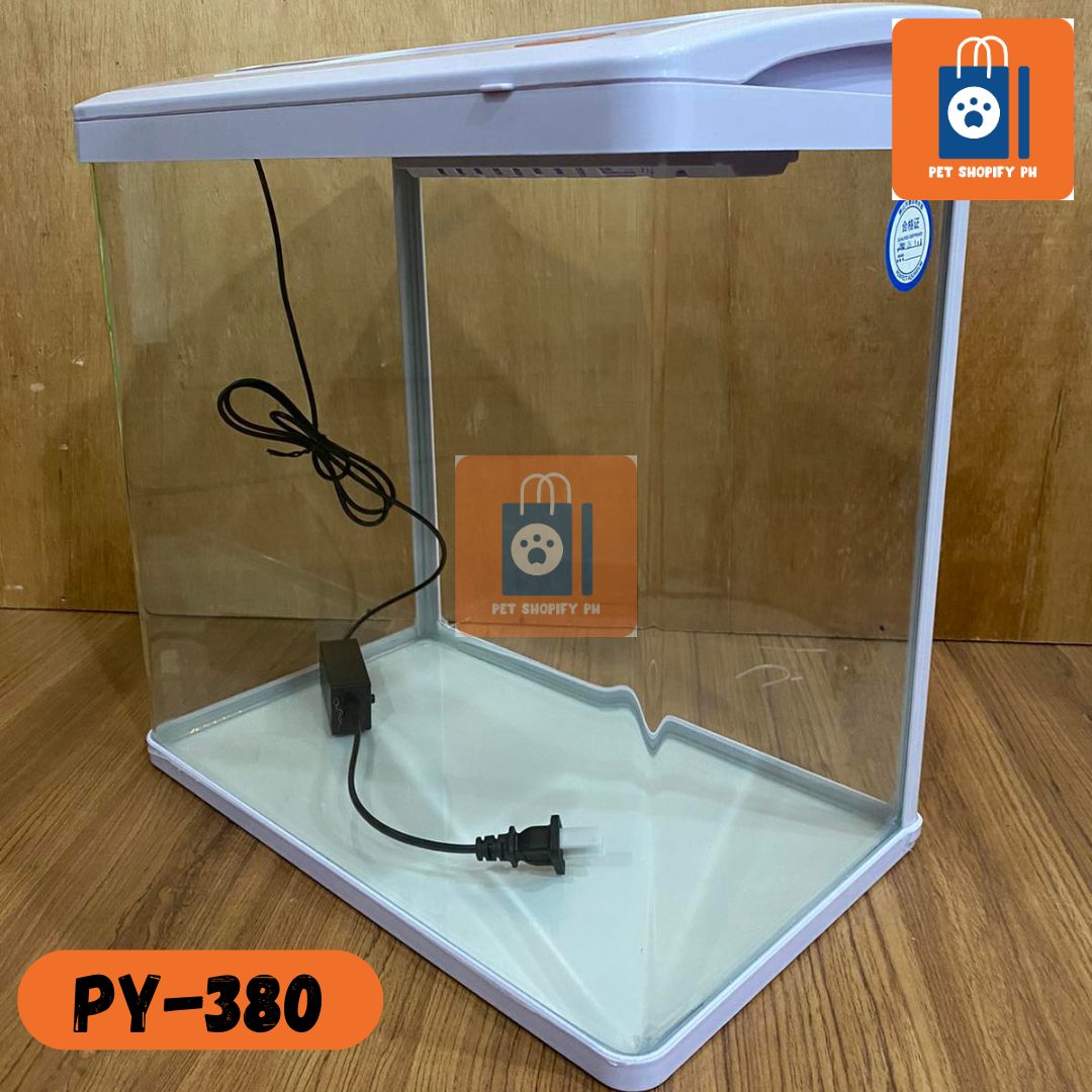 INFINITY FISH TANK AQUARIUM WITH LED LAMP AND MOTOR PY-380 | Lazada PH