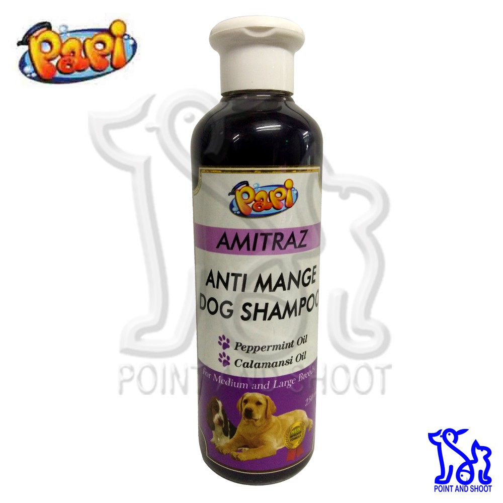 Papi Amitraz Anti Manage Dog Shampoo - 250ml | Lazada PH