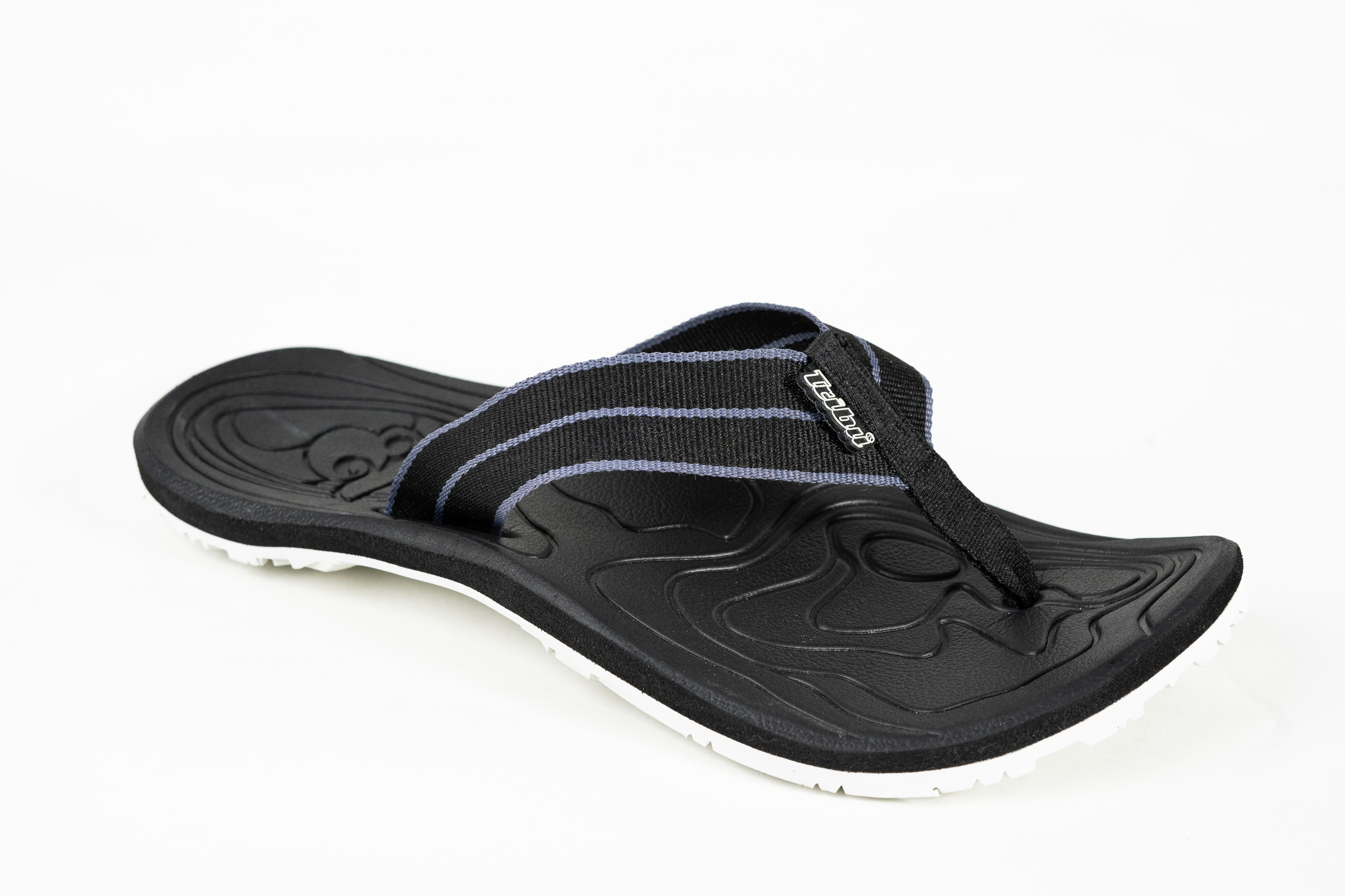Tribu Outdoor Sandals / Slippers for Men & Women - MNB3 Black / White ...