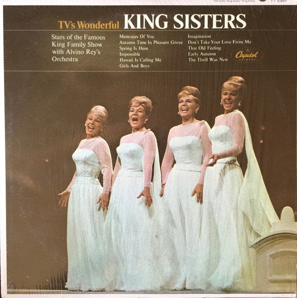 The King Sisters ‎– TV's Wonderful King Sisters Vinyl LP Album Record ...
