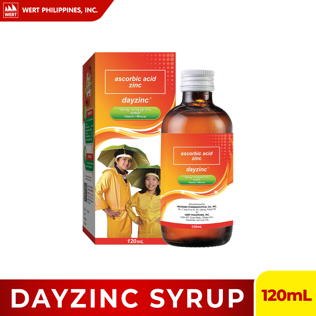 Dayzinc Syrup 120mL bottle | Lazada PH