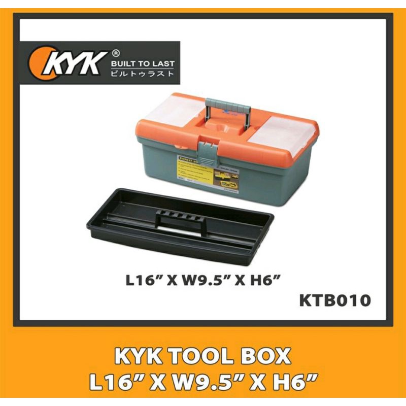 WISHGATE KYK Tool Box (Original). Various sizes available | Lazada PH